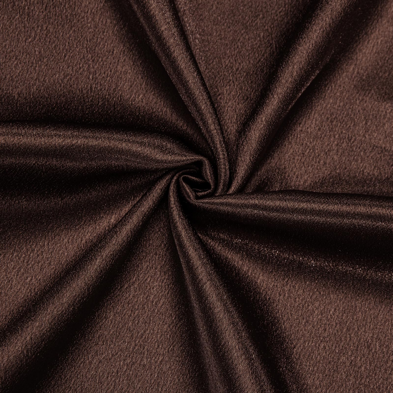 Hi-Tie Mens Long Sleeve Dress Shirt Satin Button Down Casual Prom Wedding Regular Fit Button Up Shirt,Dark Coffee Satin,XX-Large