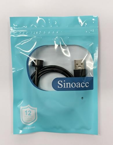 Sinoacc Charger for Xiaomi Mi Band 7/6/5, Amazfit Band 5 Replacement USB Magnetic Charging Cable Cord Accessories for Mi Band 7/6/5, Amazfit Band 5 Fitness Tracker（not for Magic Band）