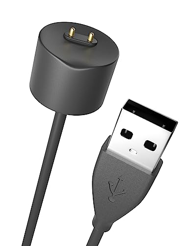 Sinoacc Charger for Xiaomi Mi Band 7/6/5, Amazfit Band 5 Replacement USB Magnetic Charging Cable Cord Accessories for Mi Band 7/6/5, Amazfit Band 5 Fitness Tracker(not for Magic Band)
