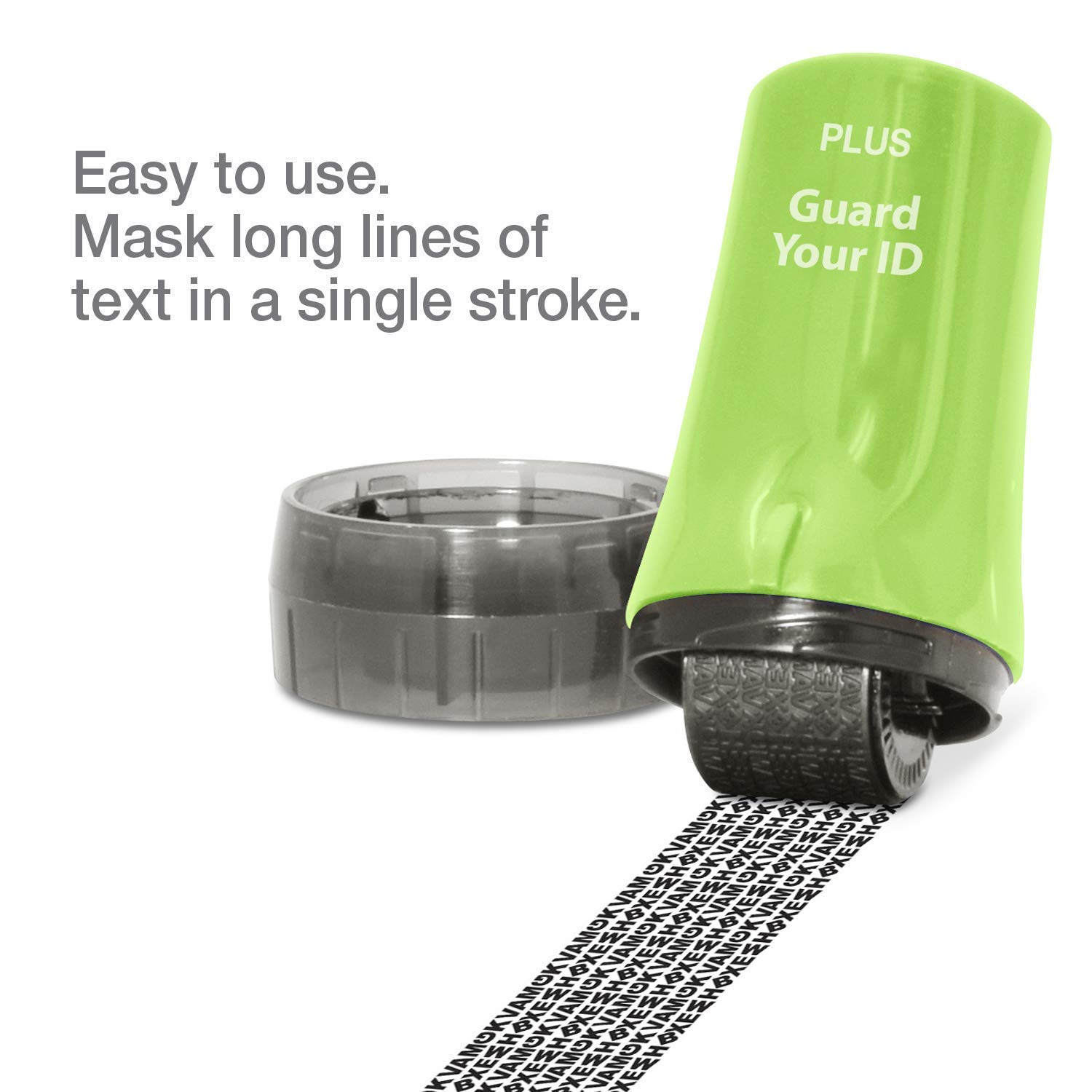 Guard Your ID ADVANCED Roller Identity Theft Prevention Security Stamp GREEN (38311)