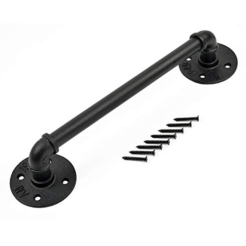 WSZTT Farm House Door Pull Handle Drawer Multifunction Easy Install Closet Alloy Indoor Outdoor for Sliding Barn Simple Fence