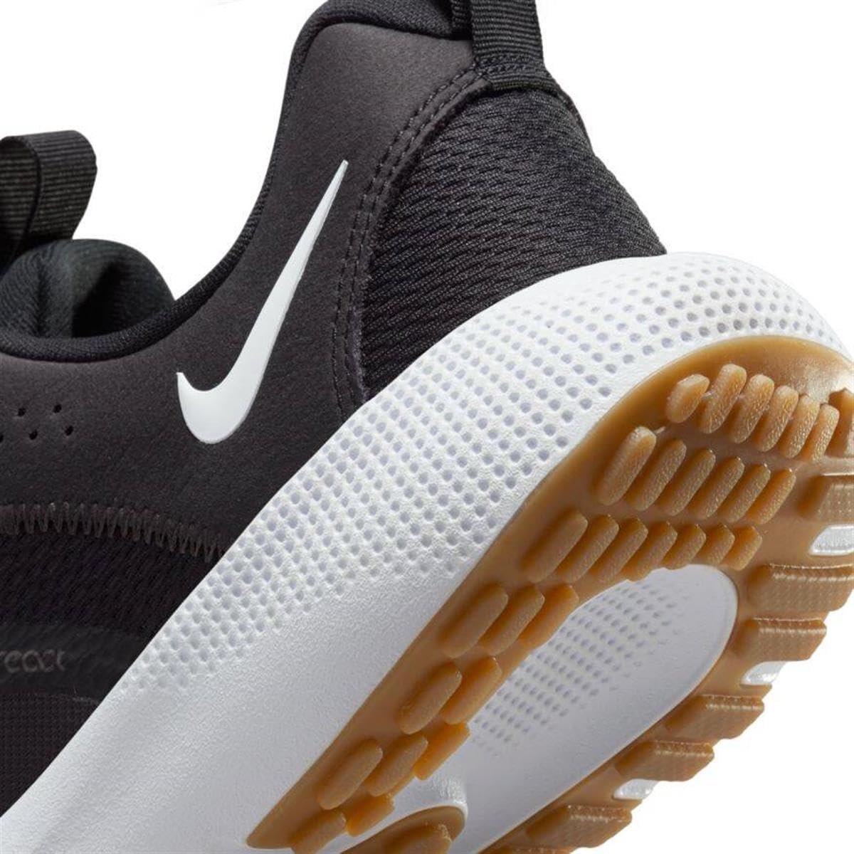 Nike Women's React Escape RN 2 Running Shoes, Black/White-Dk Smokey Grey-Sail, 8 US