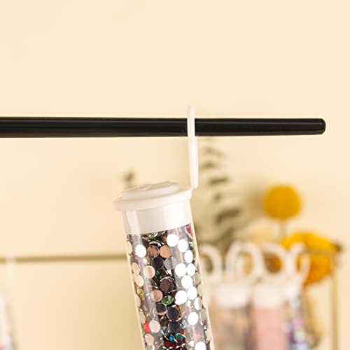 BAOFALI 20Pcs Large Clear Plastic Empty Tubes Storage Transparent Plastic Test Tube Container Both Ends with Lid Tubes Bead Container Set forDIY Craft Supply Storage Candy Storage(5 x1inch)
