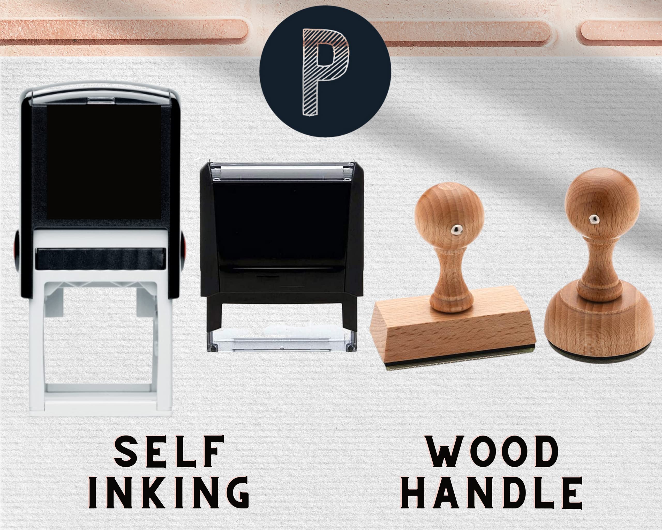 from The Library of, Book Stamp, Personalized Teacher Stamp, Custom Library Stamp, Monogram Self-Inking Stamp, Design Stamps (Script)
