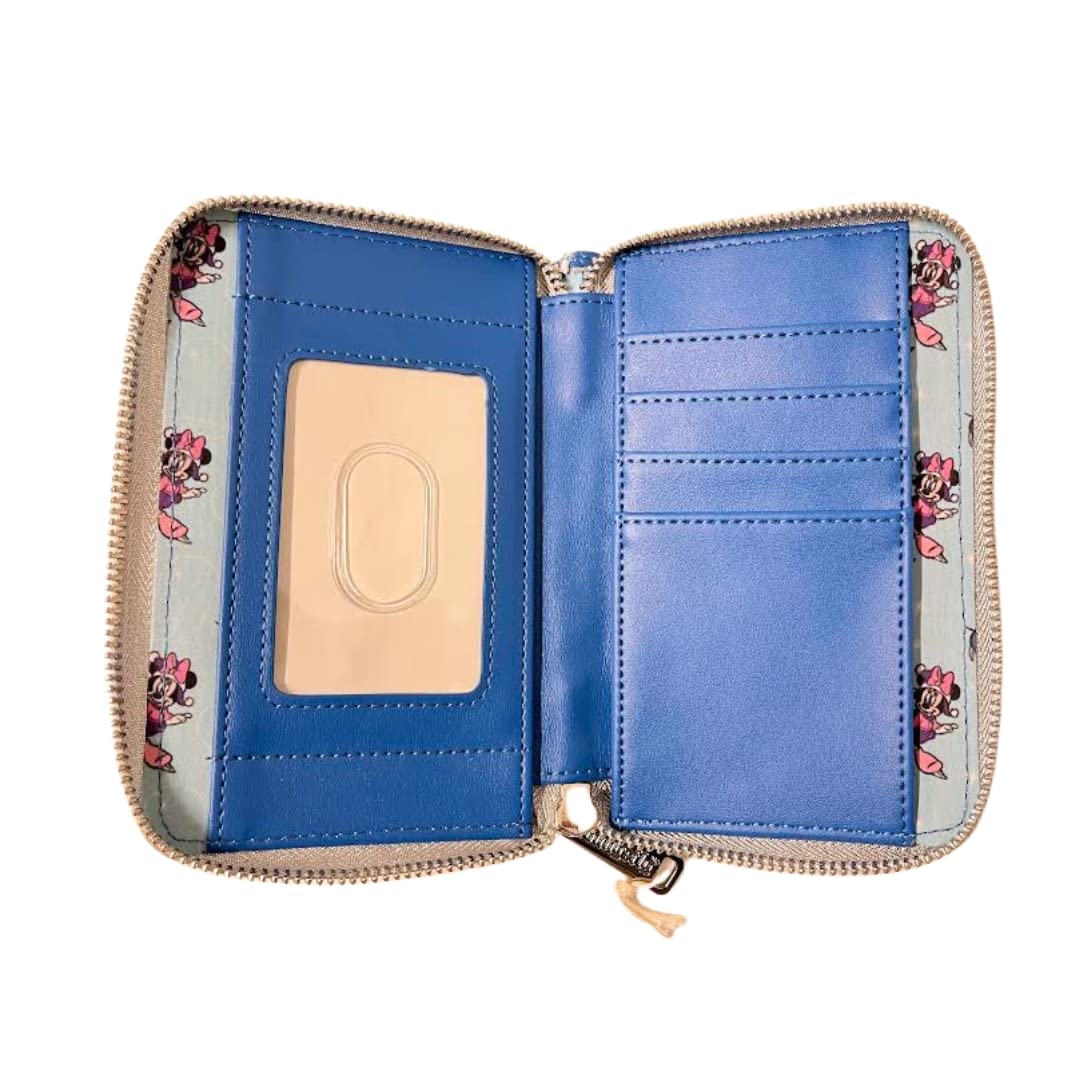 Loungefly Disney Mickey and Minnie Winter Scene Wallet