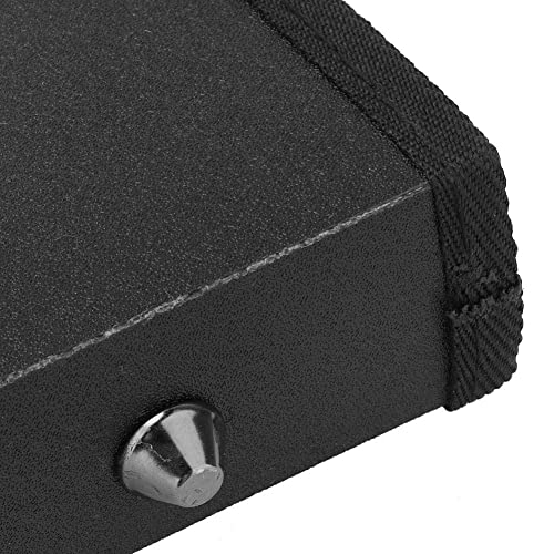 Perezy Art Portfolio Case with Zipper,Artist Carrying Case Poster Board,Tote Bag for Art Storage Folder, Black