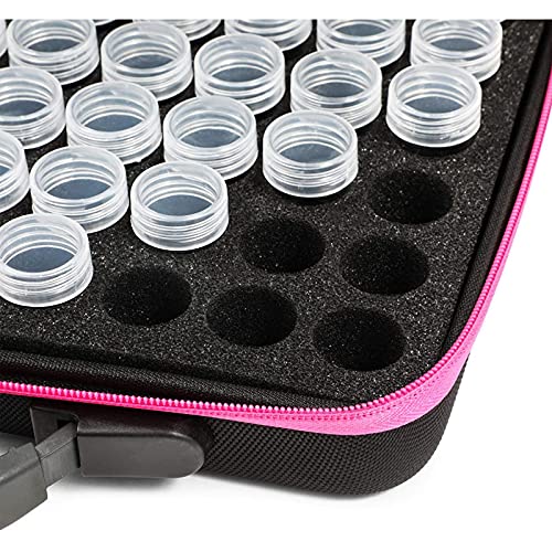 Diamond Painting Kits for Adults, with Embroidery Box, Tray, Tweezers (66 Pieces)