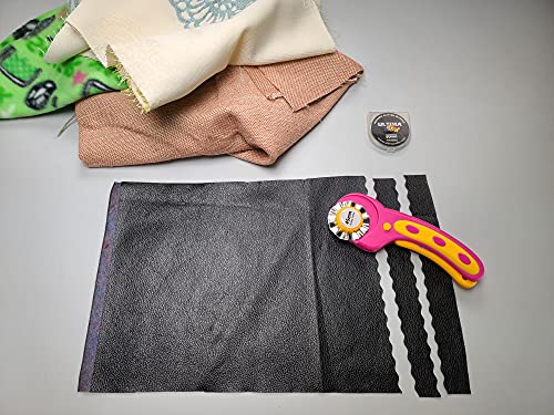 Ultima 45mm Rotary Cutter Kit β Ergonomic Rotary Cutter with 8 SKS-7 Steel Blades, Straight & Pattern-Cut