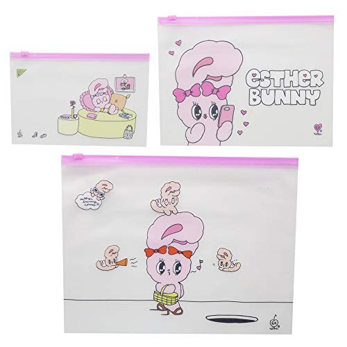 Esther Bunny Slim Pouch Set, 1 Set, Punky Sugar