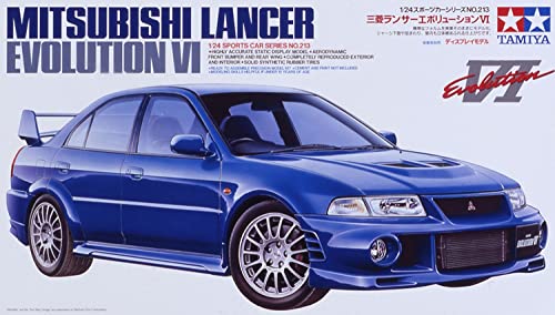 Tamiya 24213 1/24 Mitsubishi Lancer Evolution Vi Plastic Model Kit
