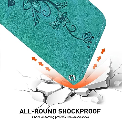 HUANGTAOLI PU Leather Phone Case for Xiaomi Civi 2, Magnetic Closure Kickstand with Card Holder Slots Wallet Cover for Xiaomi Civi 2