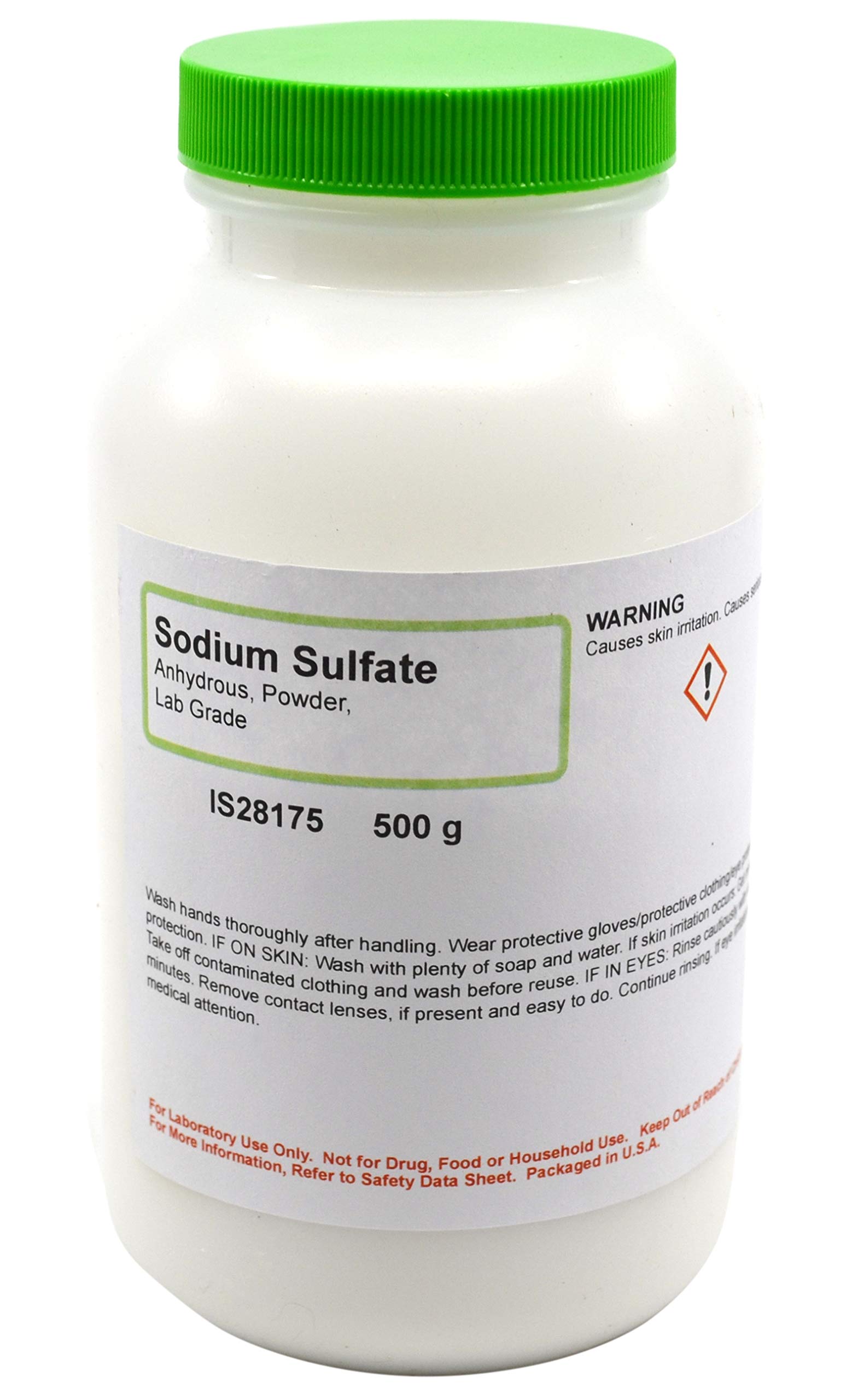 ALDON Innovating Science Laboratory-Grade Sodium Sulfate, Powder, Anhydrous, 500g - The Curated Chemical Collection