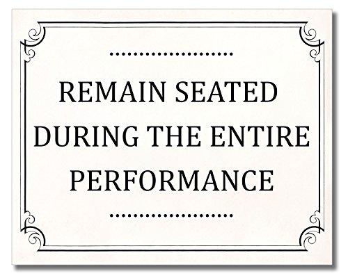 BigWig Prints Funny Bathroom Wall Art - Please Seat Yourself Poster Set, Humorous Restroom Decor for Home or Office, Unique Bathroom Artwork - Unframed Set of 2 (8x10)