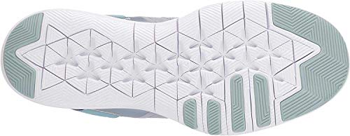 Nike Women's Flex Trainer 9 Cross, Wolf Grey/Pure Platinum-Ocean Cube-White, 8.5 Regular US