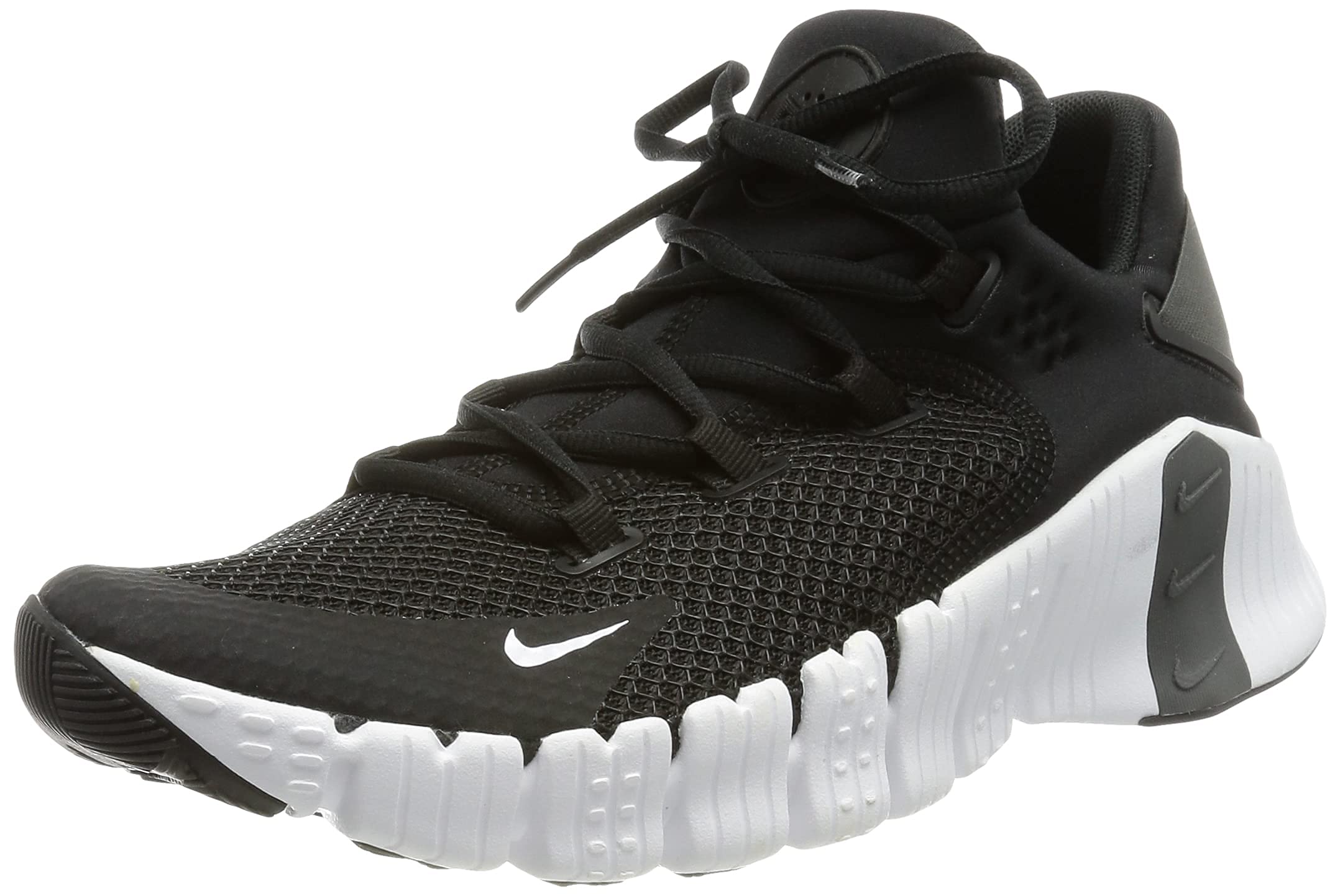 NIKE Men's Walking Runners, Black Black Iron Grey Volt, 10