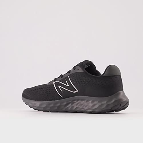 New Balance Men's 520 V8 Running Shoe, Black/Black, 11