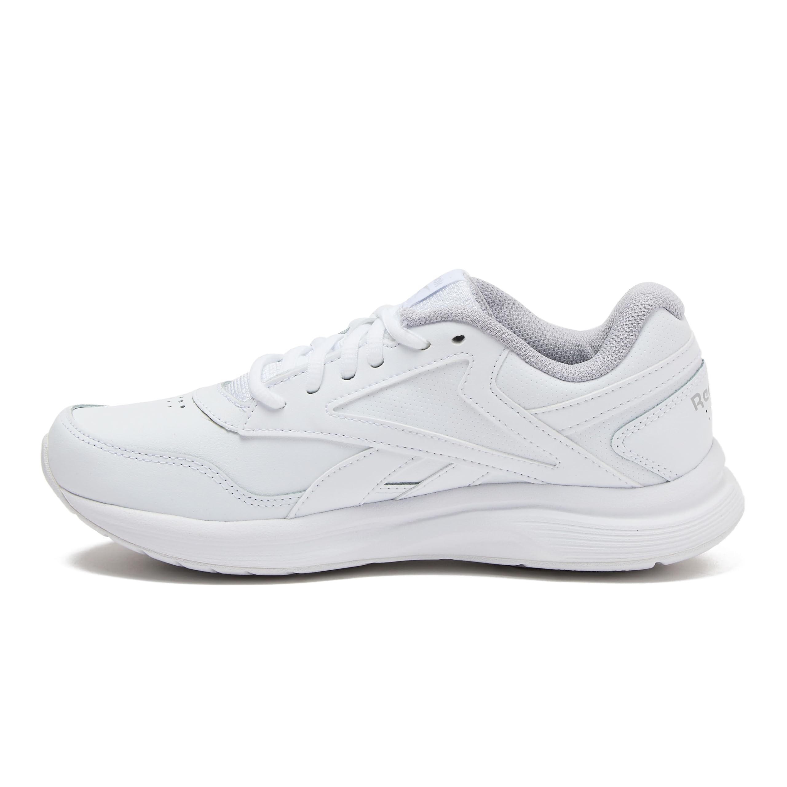 Reebok Women's Ultra 7 DMX Max Walking Shoes, Athletic Black Sneakers, White/Cold Grey/Collegiate Royal, 9