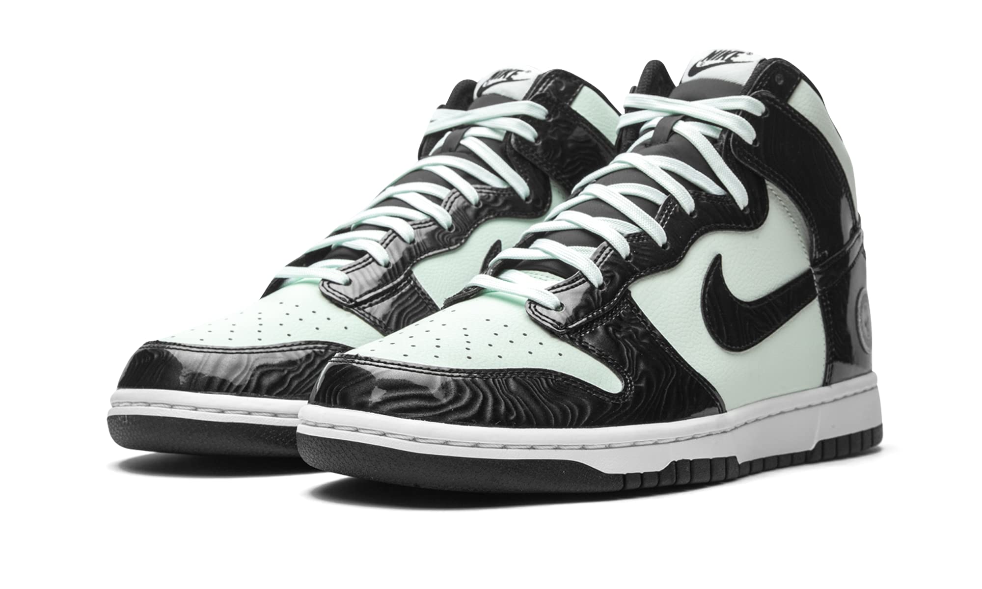 Nike Men's Basketball Shoe, Barely Green Black Barely Green White Black, 10 US