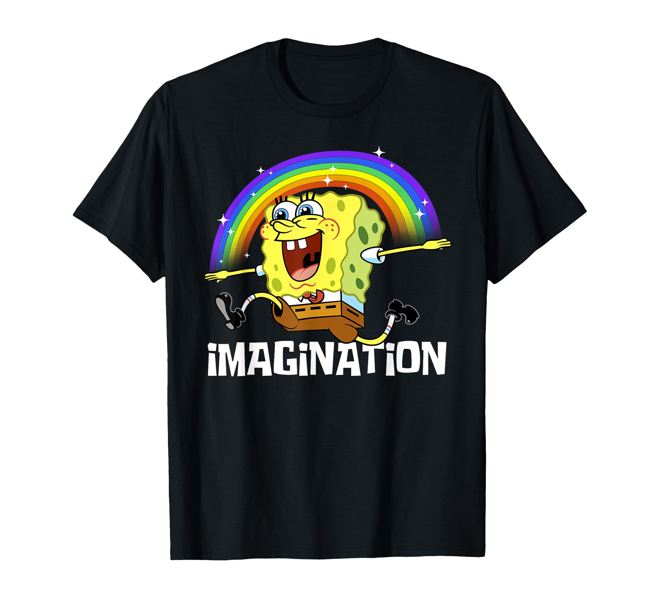 Mademark x SpongeBob SquarePants - Spongebob Imagination Meme Best Day Ever Spongebob Rainbow T-Shirt