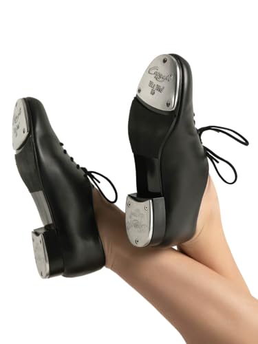 Capezio Women's Tic Toe Tap Shoe, Black, 8.5
