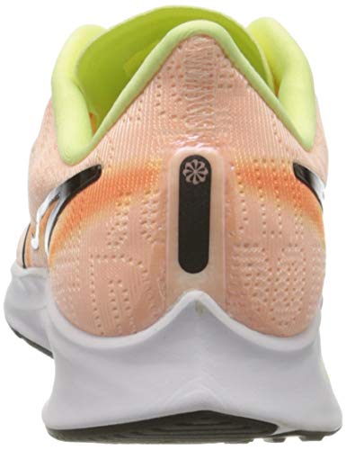 NIKE Women's Running Shoes, Multicoloured Crimson Tint Black Luminous Green 800, 10.5 AU