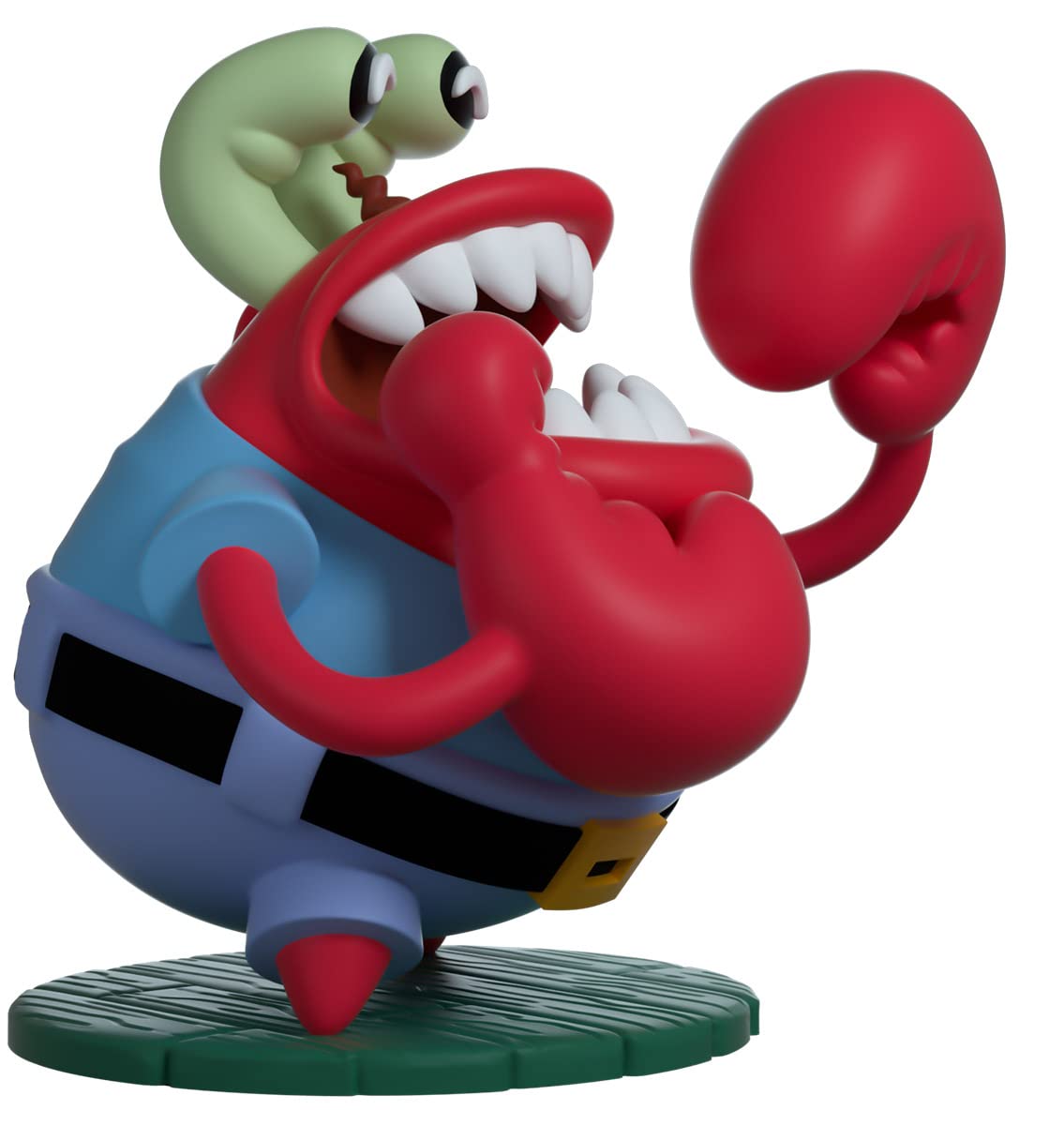 Youtooz Choking Mr Krabs Vinyl Figure, 3.6" Youtooz Spongebob Collectible Official Mr. Krabs Figurine from Spongebob Squarepants - Youtooz Spongebob Squarepants Collection