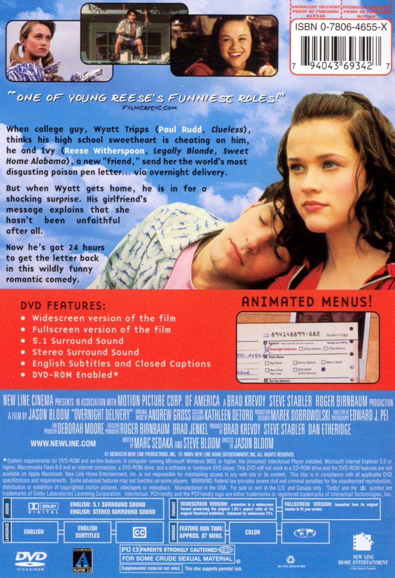 Overnight Delivery [DVD]