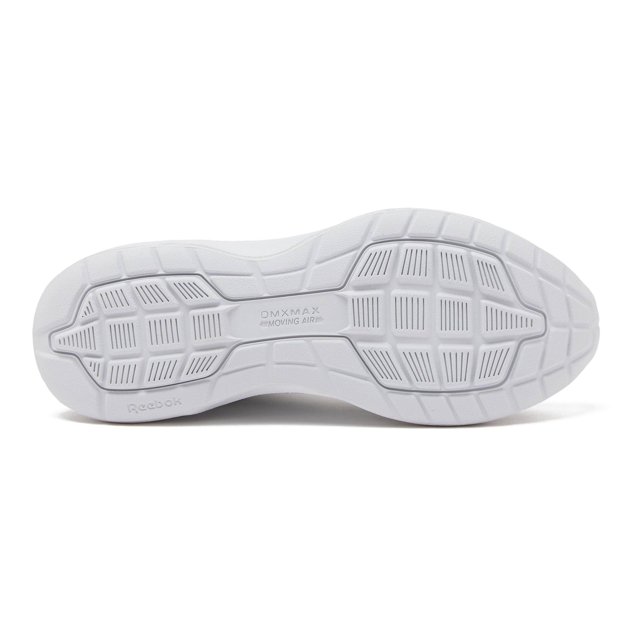 Reebok Women's Ultra 7 DMX Max Walking Shoes, Athletic Black Sneakers, White/Cold Grey/Collegiate Royal, 9