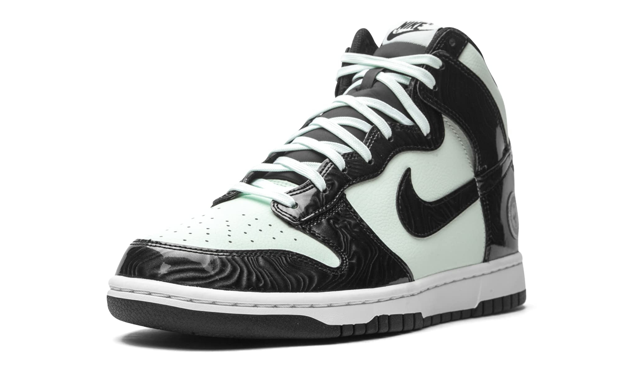 Nike Men's Basketball Shoe, Barely Green Black Barely Green White Black, 10 US