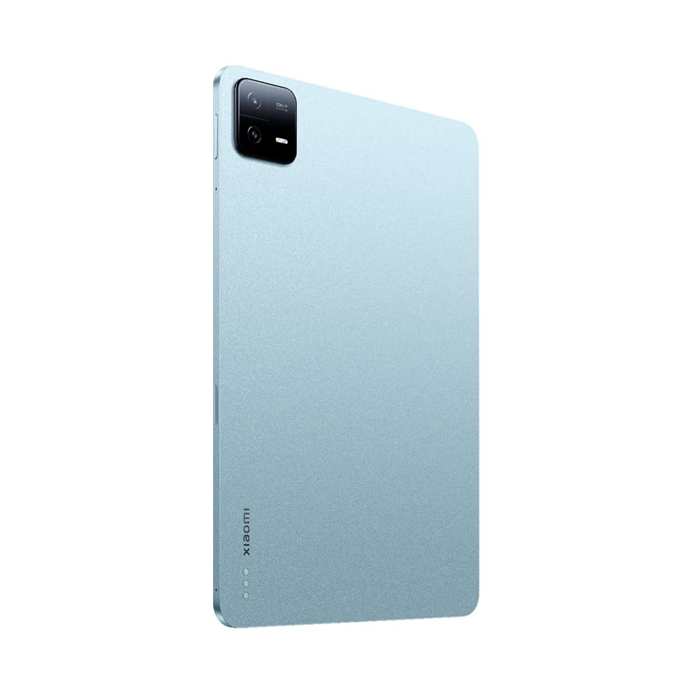 Xiaomi Pad 6 WiFi Version 11 inches 144Hz 8840mAh Bluetooth 5.2 Four Speakers Dolby Atmos 13 Mp Camera + Fast Car 51W Charger Bundle (Mist Blue, 256GB + 8GB)