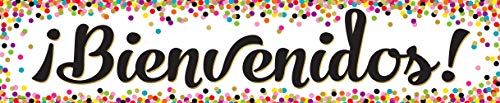 Teacher Created Resources® Confetti Bienvenidos (Spanish Welcome) Banner
