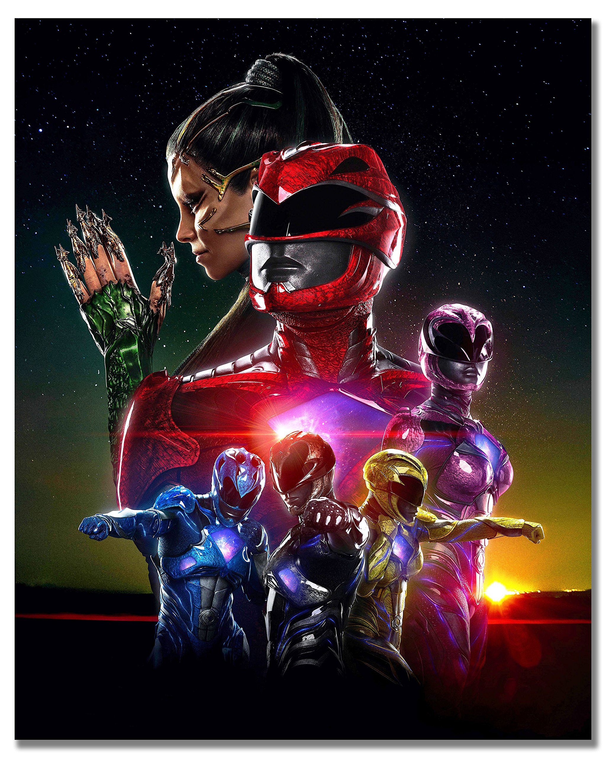 Power Rangers Movie Prints - Set of 4 (8 Inches X 10 Inches) Poster Photos