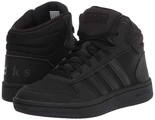 adidas Unisex-Baby Hoops MID 2.0 I Sneaker, Black, 10 M US