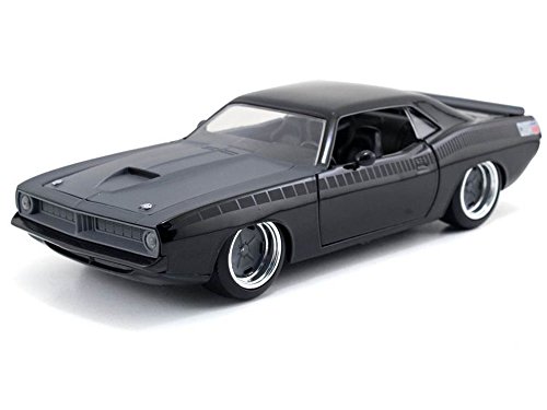 1/24 Jada Fast & Furious 7 Letty's 1970 Plymouth Barracuda Diecast 97195 Black,#G14E6GE4R-GE 4-TEW6W213354