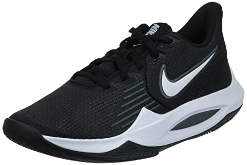 NIKE Unisex Sneakers, Black White Anthracite, 14 US Women