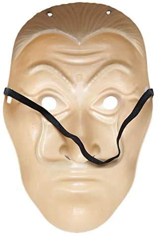 AMARONE Money robbery mask salvador Dali MaskCosplay halloween mask Realistic Movie Prop Face Mask… 2pack
