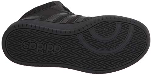 adidas Unisex-Baby Hoops MID 2.0 I Sneaker, Black, 10 M US