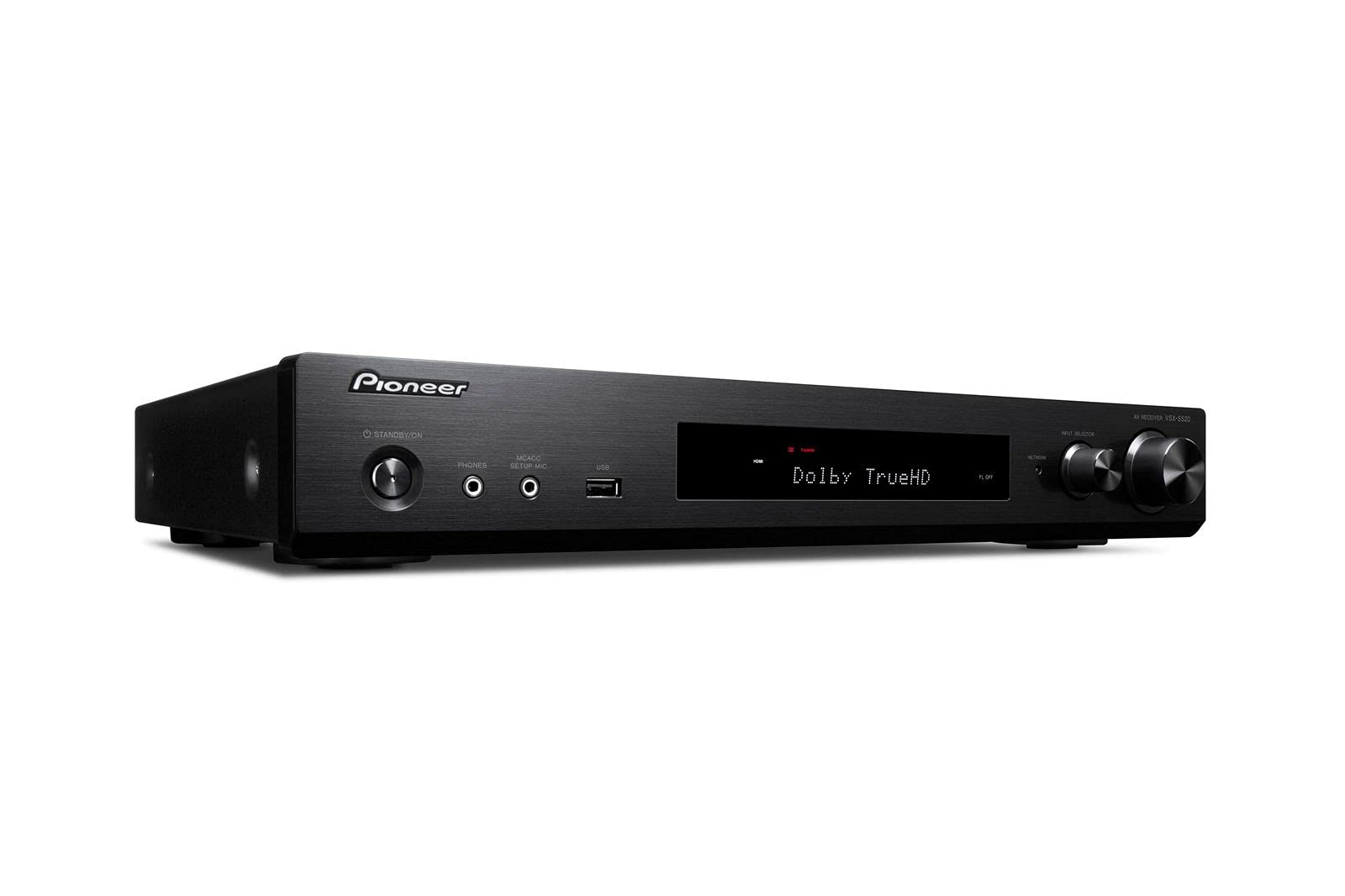 Pioneer VSX-S520 Slim Home Audio and Video Receiver - Black