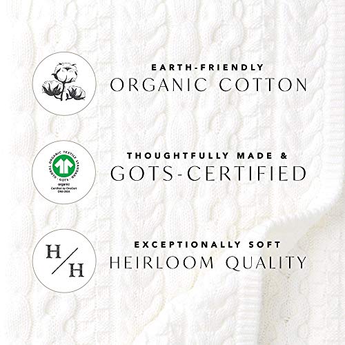 Hope & Henry Layette Baby Long Sleeve Rib Knit Bodysuit and Sweater Overall 2-Piece Set