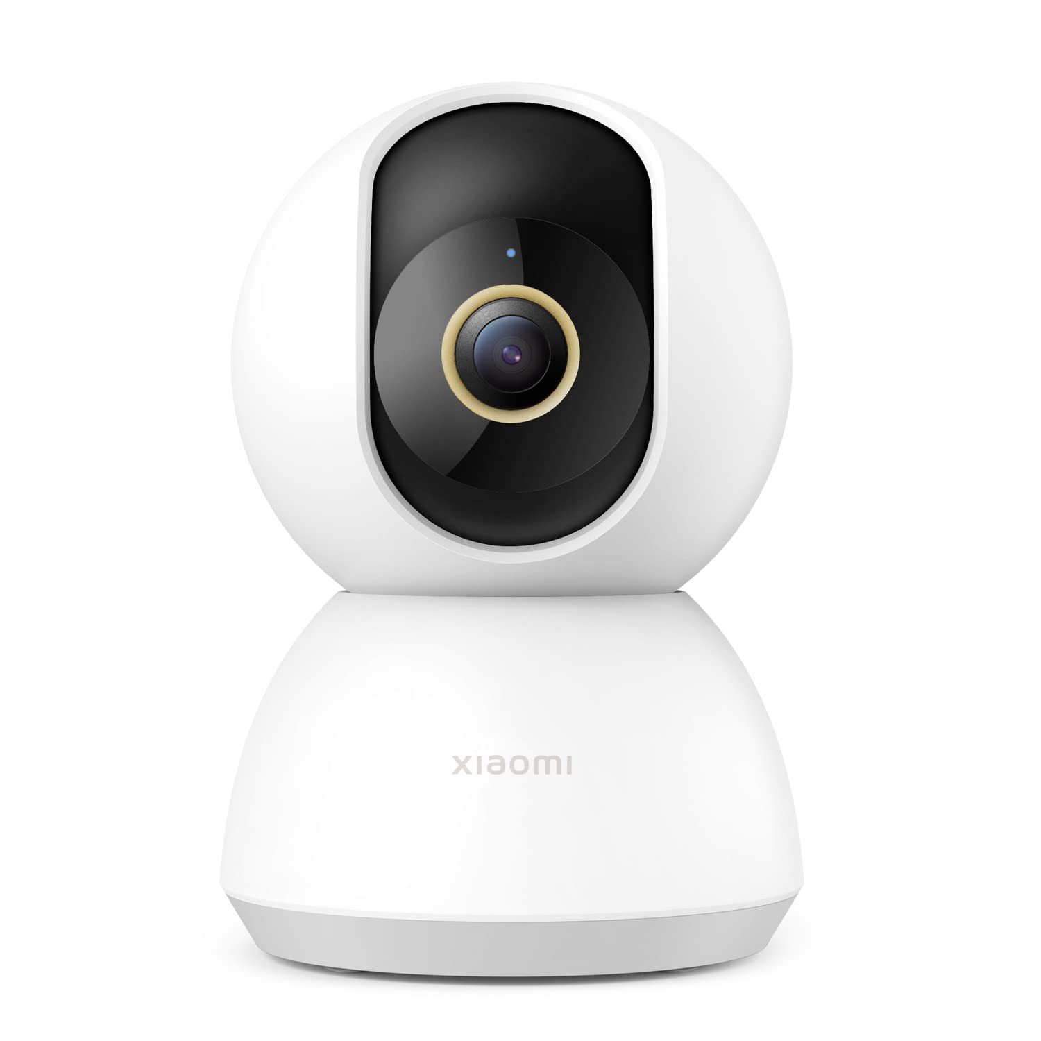 Xiaomi Smart Camera C300 Indoor Cam, Super Clear 2K Image Quality and Upgraded AI, 3 Megapixel, F1.4 Large Aperture, Full Colour in Low-Light, AI Human Detection, Voice Assistant Compatibility