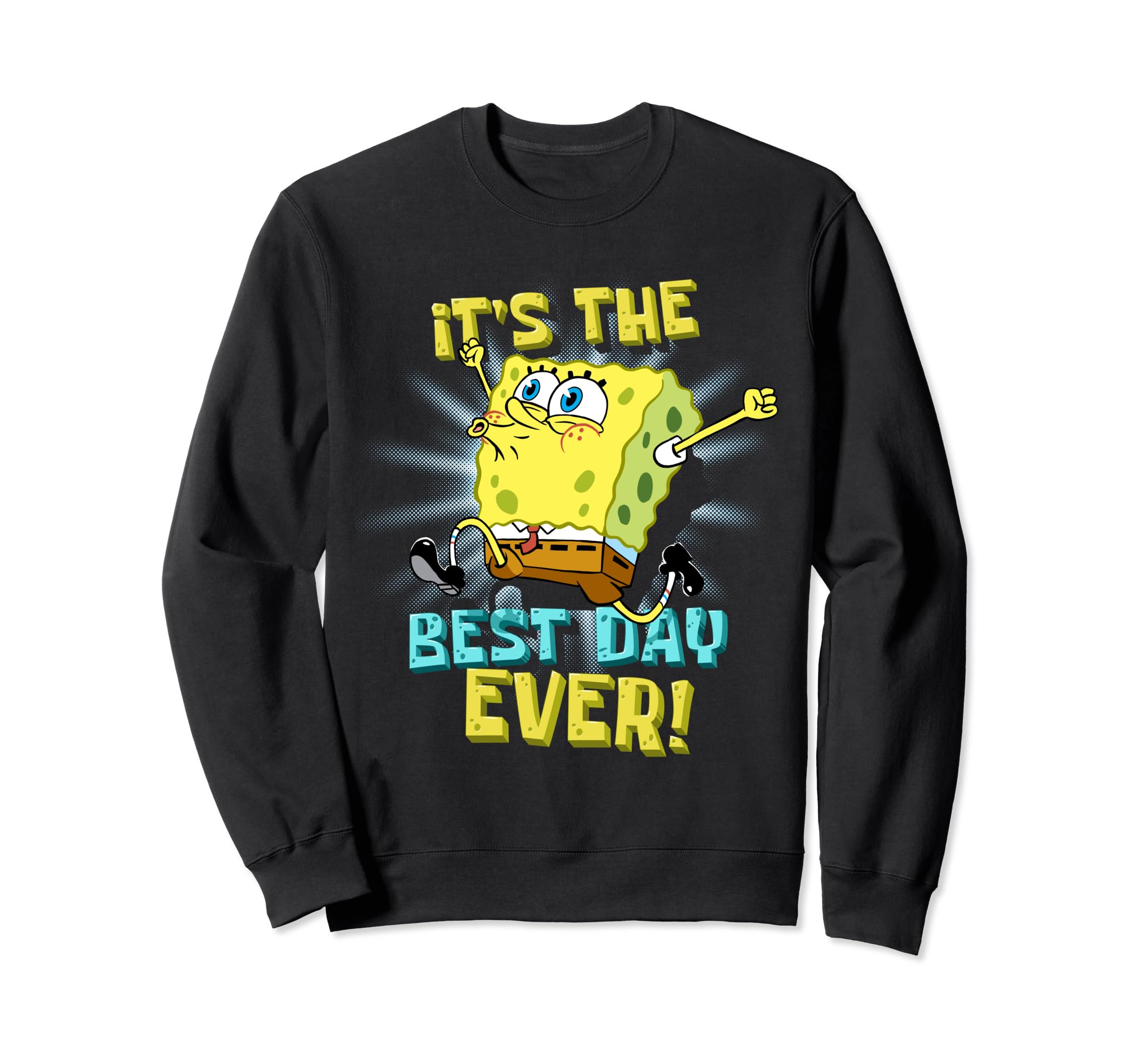 Mademark x SpongeBob SquarePants - SpongeBob Birthday Kids Sweatshirt: It's The Best Day Ever!