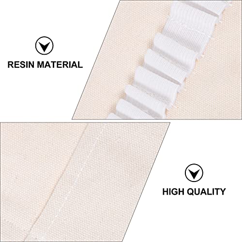 NUOBESTY Handmade Canvas Pencil Wrap 12 Lots Pencil Wrap Case Pen Paint Brush Storage Pouch Roll Up Case Large Capacity Pencil Bag for School Office Home Artist Student