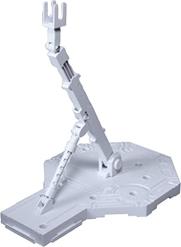 Bandai Hobby - White Action Base1 Display Stand 1/100 (Box/10)