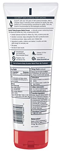 Eucerin Baby Eczema Relief Cream & Body Wash + Eucerin Baby Eczema Relief Cream Multipack, 21.5 oz