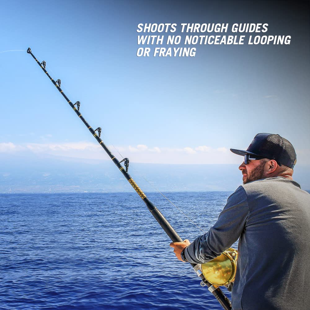 HERCULES Super Tough Braided Fishing Line 8 pounds Test Blue Camo 8LB (1000 Yards) - 4 Strands
