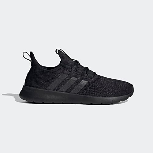adidas womens Cloudfoam Pure 2.0 Running Shoes, Black/Black/Core White, 8.5 US