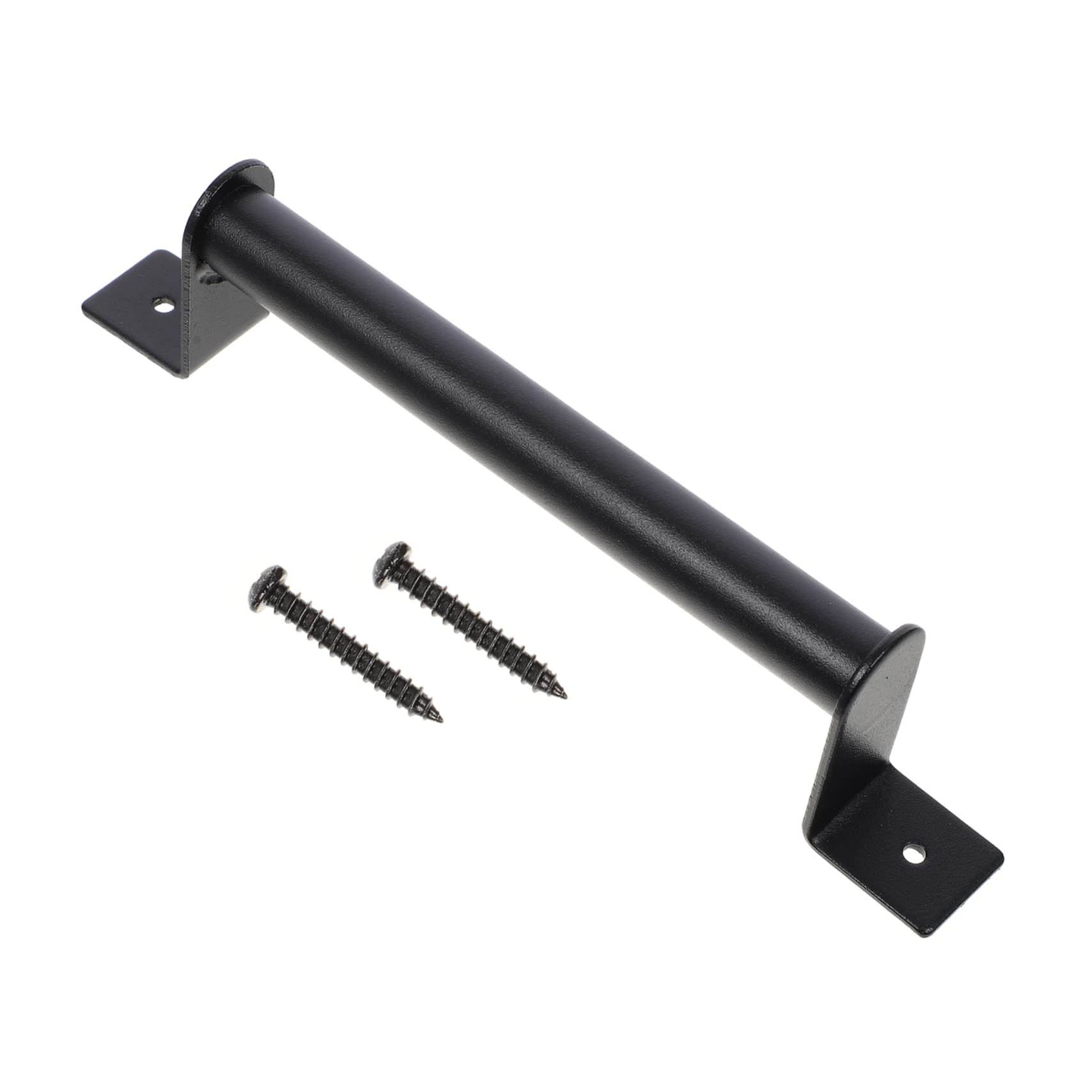 Mikikit Sliding Door Handle Barn Door Handles Black Easy Installation Sturdy for Kinds of Heavy Duty Doors