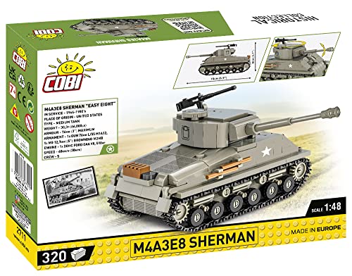 COBI Historical Collection M4A3E8 Sherman Tank