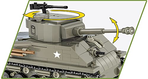 COBI Historical Collection M4A3E8 Sherman Tank