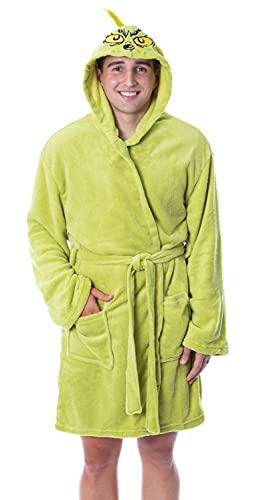 Dr. Seuss GRINCH Who Stole Christmas Adult Costume Character Robe (X-Large)